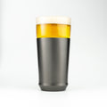 The Hybrid Pint Glass Gunmetal Black | Elevated Craft® – Elevated Craft